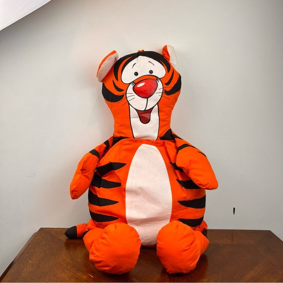 Disney | Other | Vintage Tigger Stuffet Puffet 22 Character Shaped Kids ...